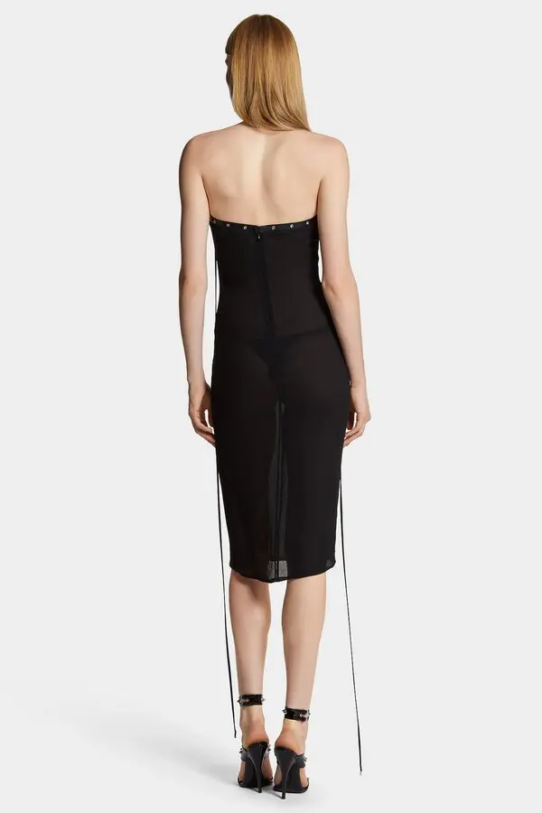 Dsquared2 Lace Up Dress