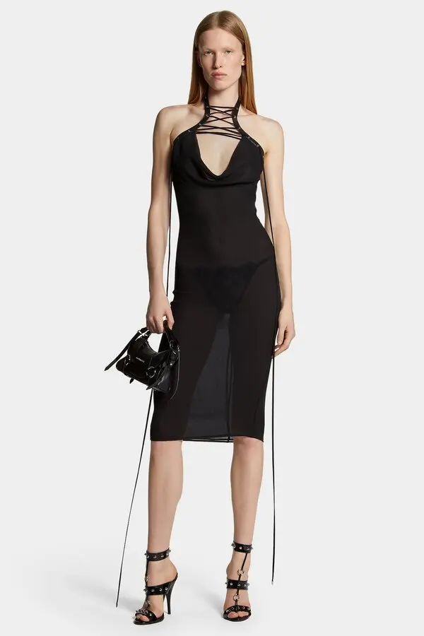 Dsquared2 Lace Up Dress