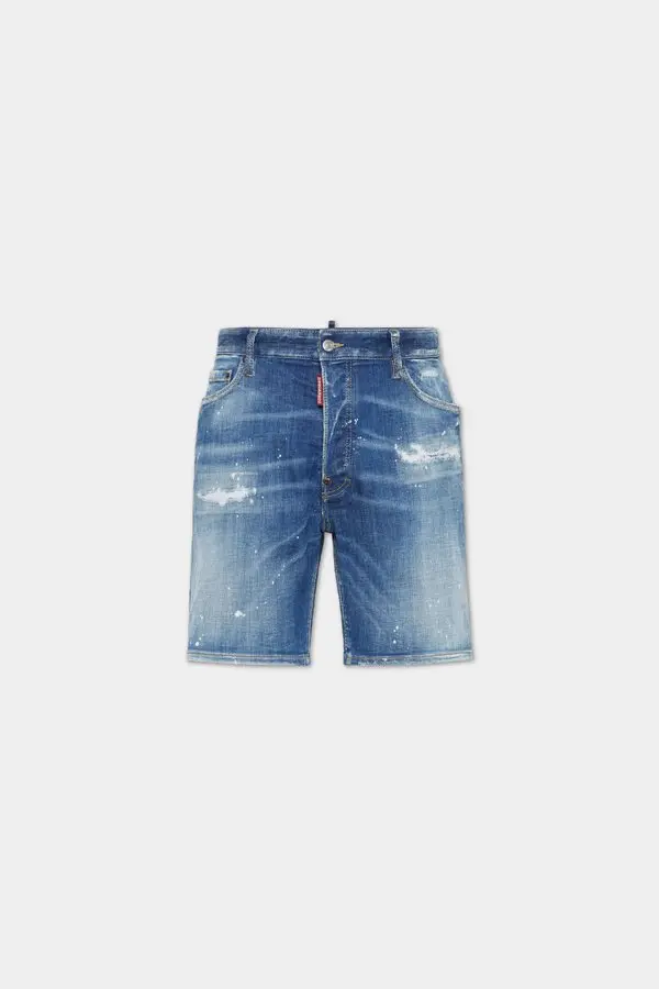 Dsquared2 Light Heritage Wash Marine Shorts