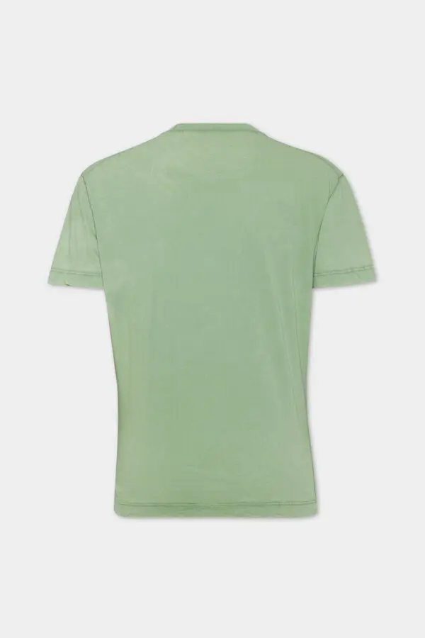 Dsquared2 White Fade Just Right Fit Handwritten Logo T-shirt