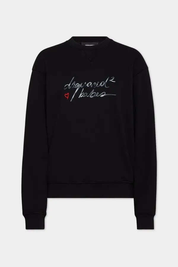 Dsquared2 Dyed Just Right Fit Babes Sweatshirt