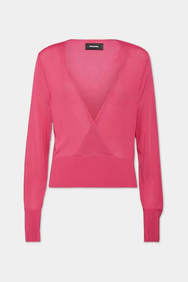 Dsquared2 Draped V-neck Pullover