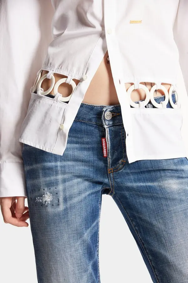 Dsquared2 Medium Plantation Wash Jennifer Jeans