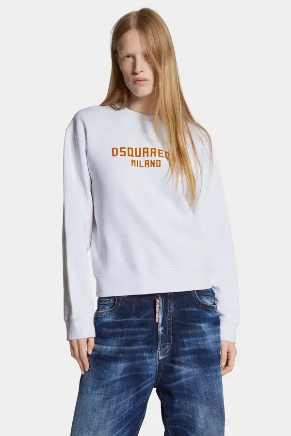 Dsquared2 Just Right Fit Milano Crewneck Sweatshirt