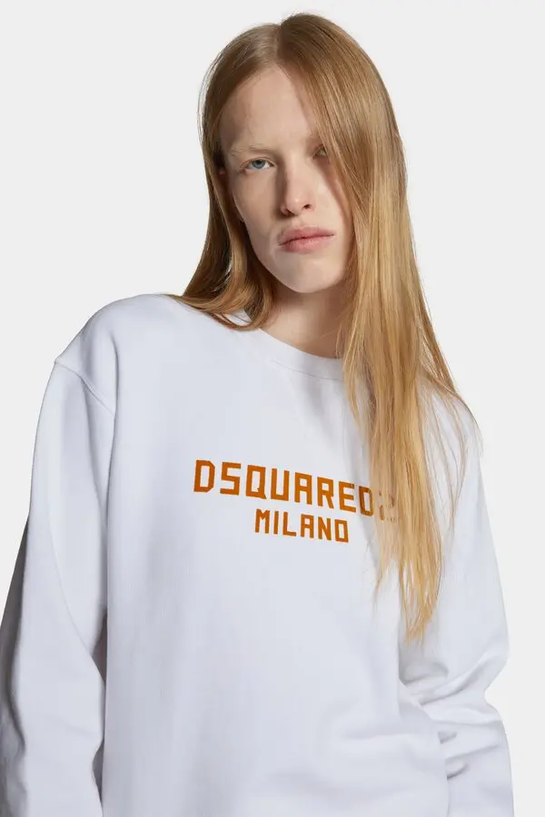 Dsquared2 Just Right Fit Milano Crewneck Sweatshirt