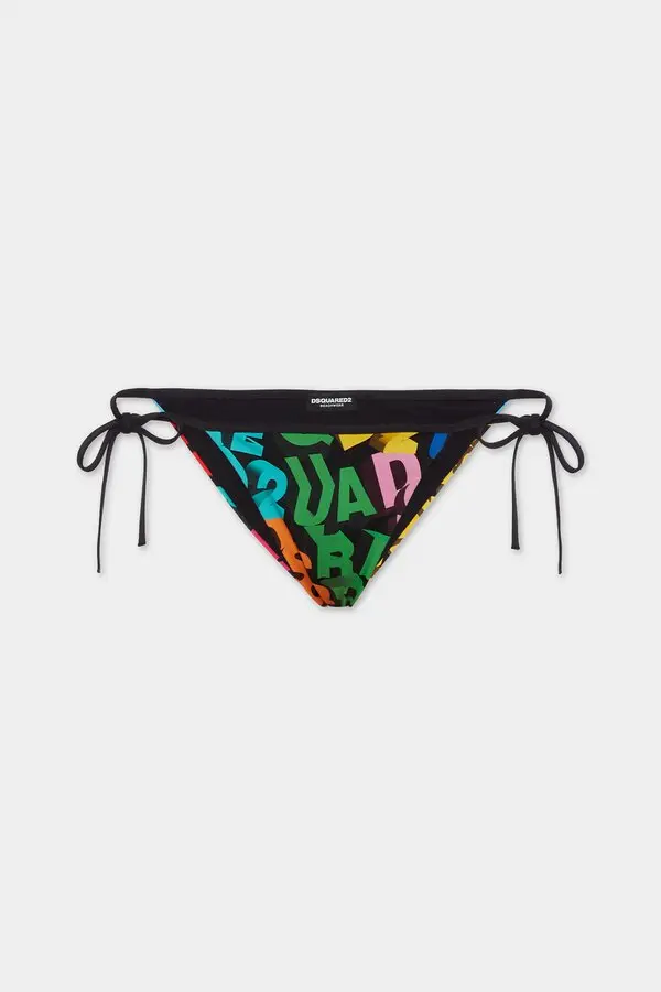 Dsquared2 Allover Logo Bikini Brief