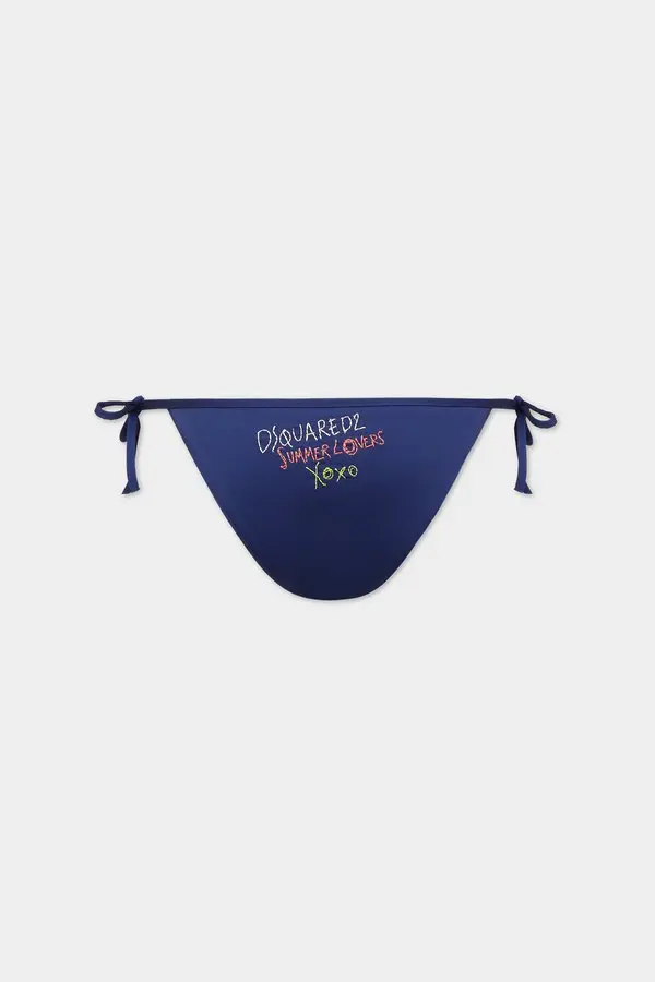 Dsquared2 Summer Lovers Bikini Brief - Blue