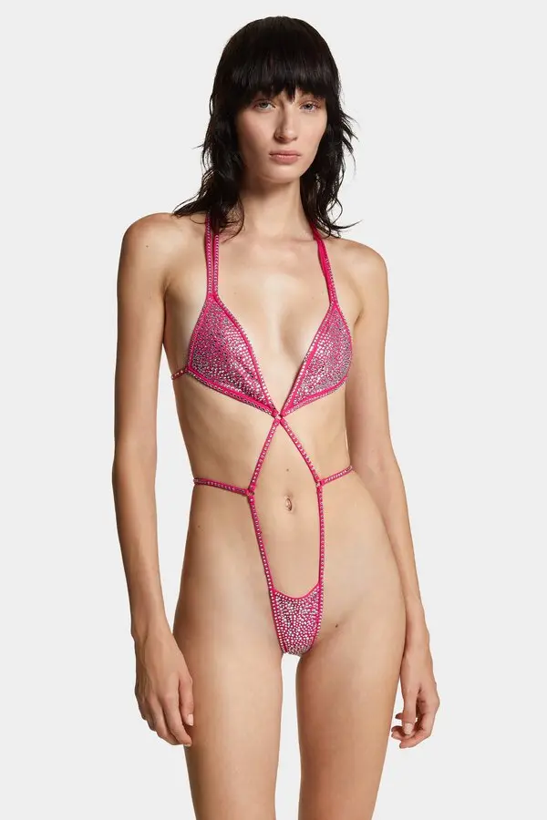 Dsquared2 Bondage Stud One-piece