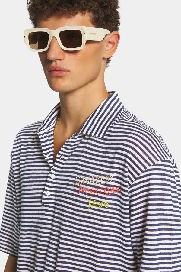 Dsquared2 Summer Lovers Loose Fit Polo