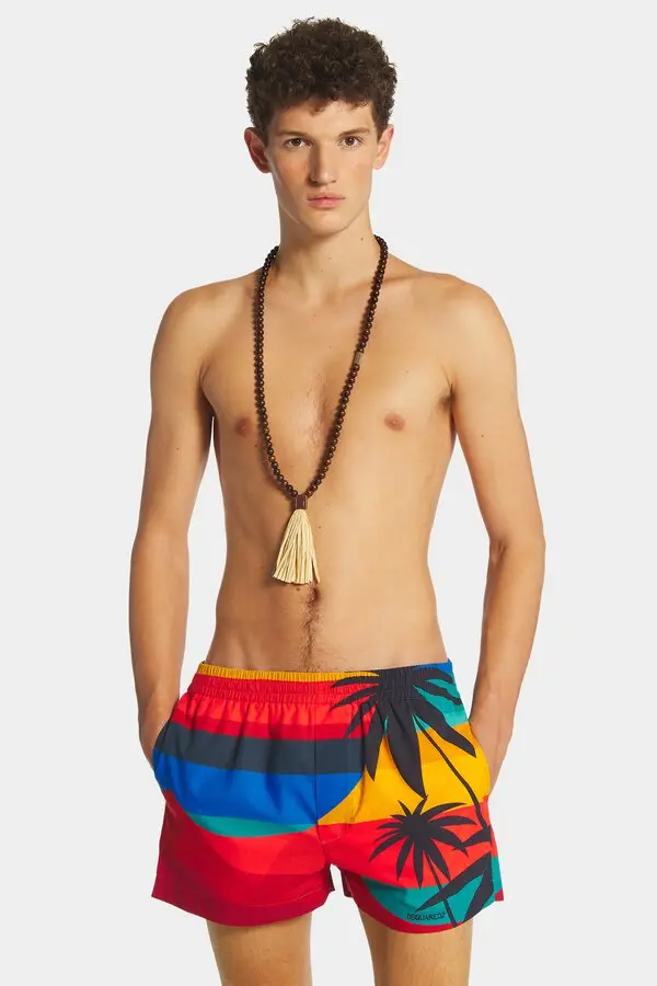 Dsquared2 Summer Lovers Sunset Shorts