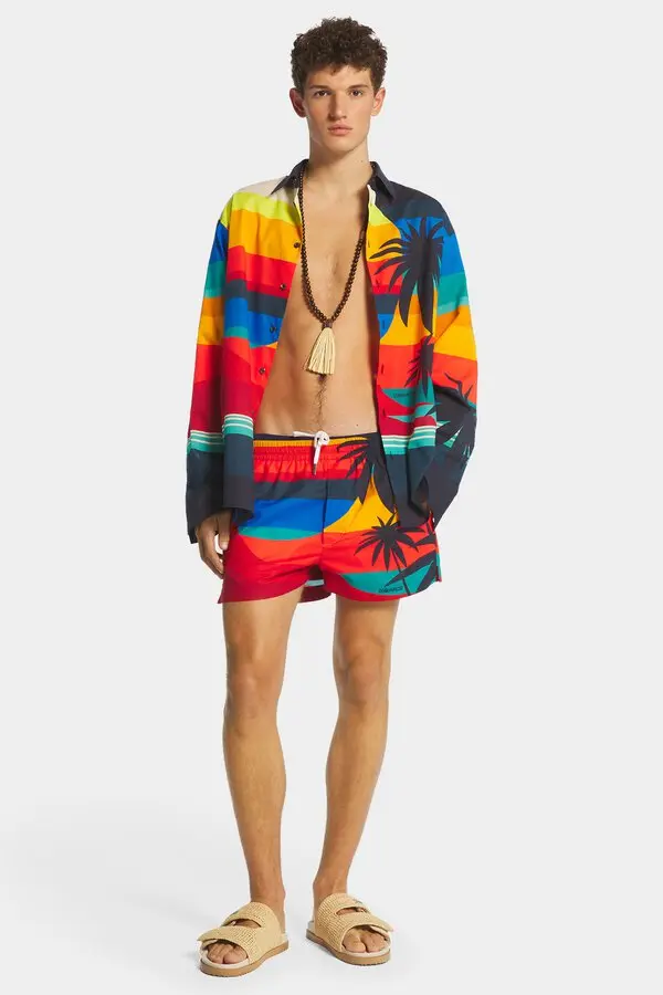 Dsquared2 Summer Lovers Sunset Shorts