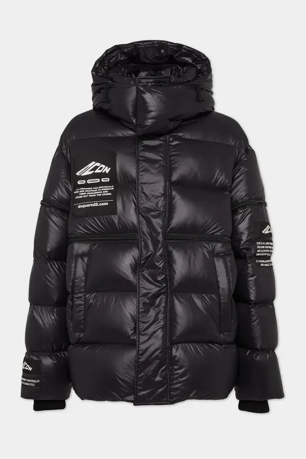 Dsquared2 Icon New Generation Puffer Kaban - Black