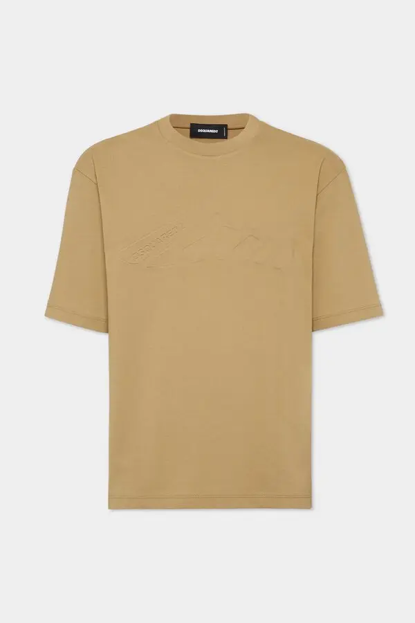 Dsquared2 Icon New Generation Loose Fit Embossed T-shirt - White