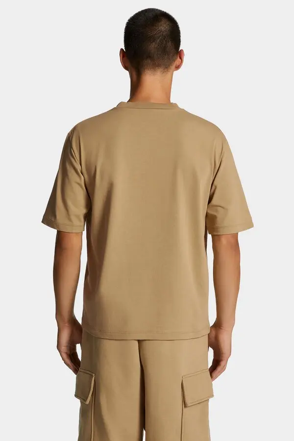 Dsquared2 Icon New Generation Loose Fit Embossed T-shirt - White