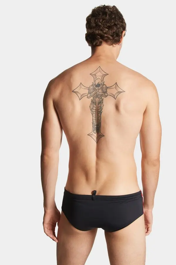 Dsquared2 Dsq2 Slanted Logo Swim Brief