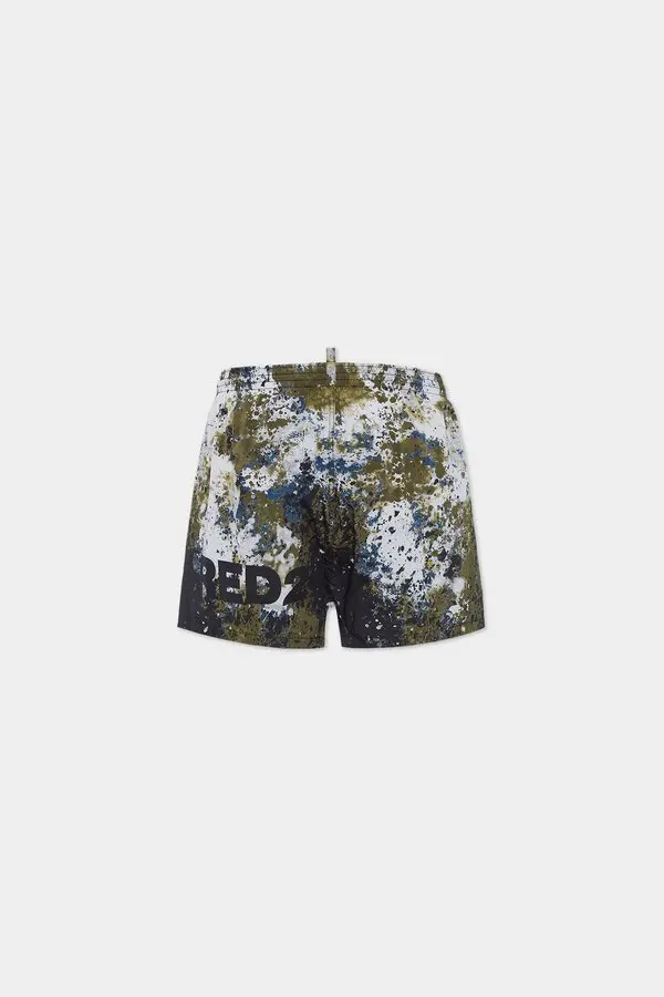 Dsquared2 Canadian Camouflage Midi Swim Boxer