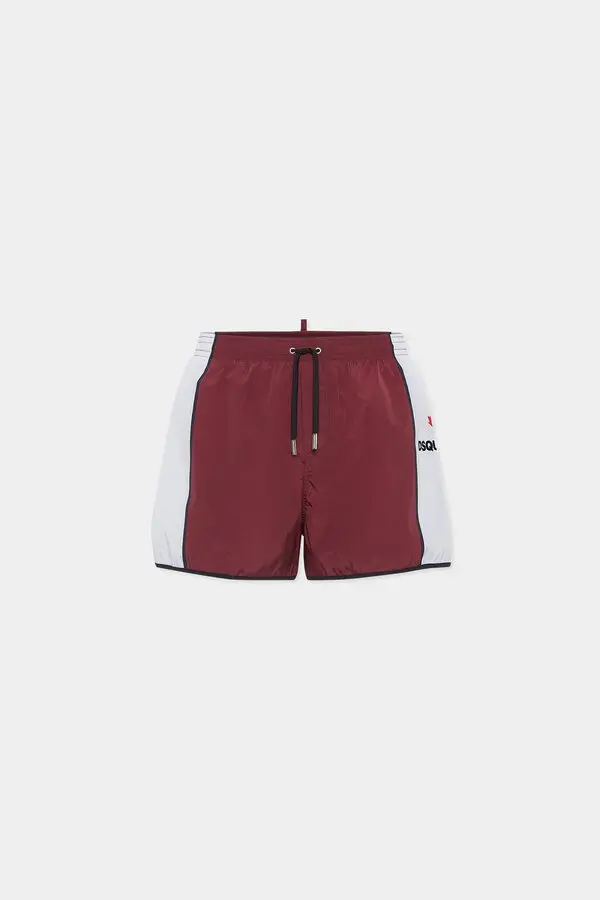 Dsquared2 Boxeur Maple Leaf Midi Swim Boxer