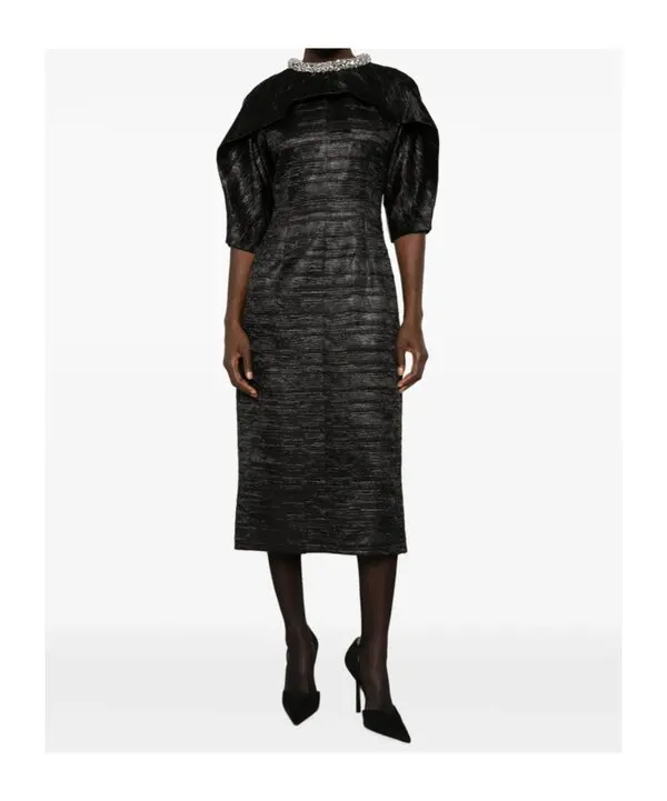 Simkhai Crystal-embellished Midi Dress