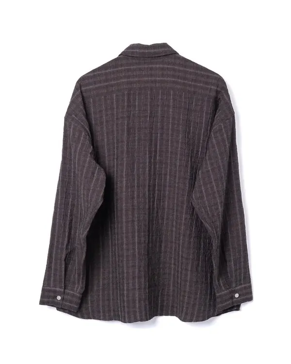 SUNFLOWER Stable Textured Checked Shirt