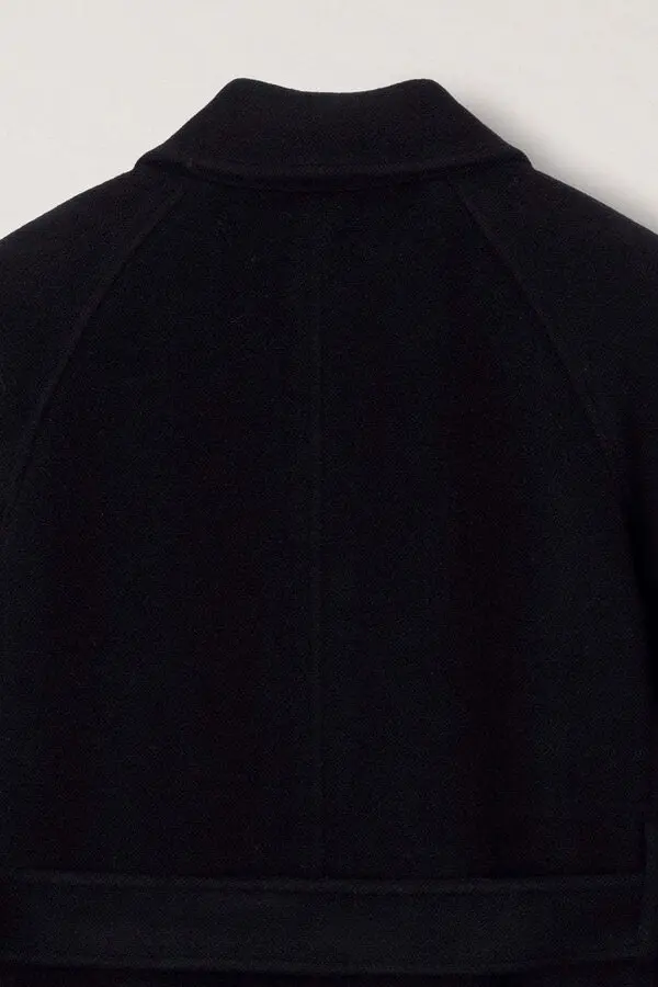 DUNST Belted Cashmere Mac Coat