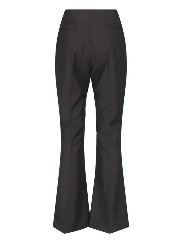 THE FRANKIE SHOP High-waisted Slightly Flared Casual Trousers