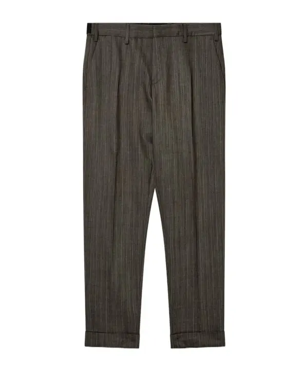 Dries Van Noten Dress Trousers With Cuffed Hems