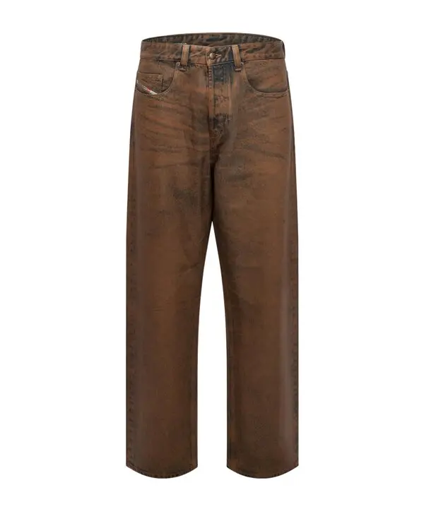 DIESEL® D-macro Wide Leg Jeans