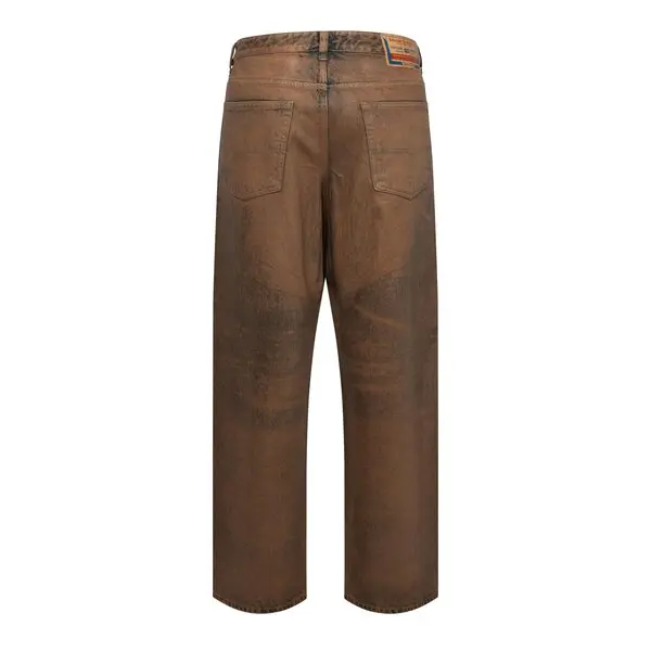 DIESEL® D-macro Wide Leg Jeans