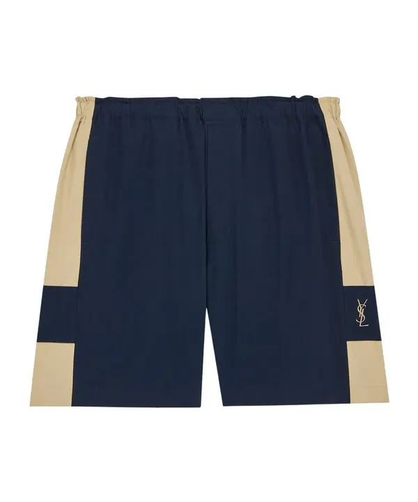Saint Laurent Elastic-waist Shorts