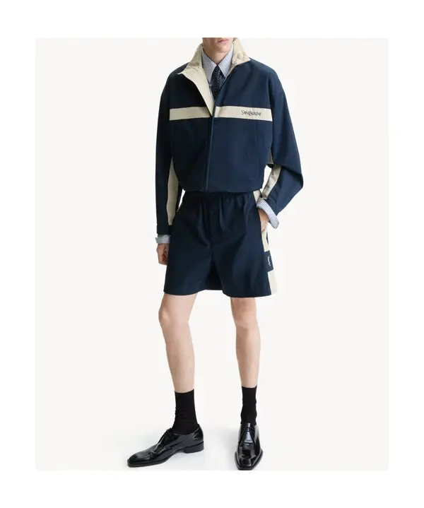 Saint Laurent Elastic-waist Shorts