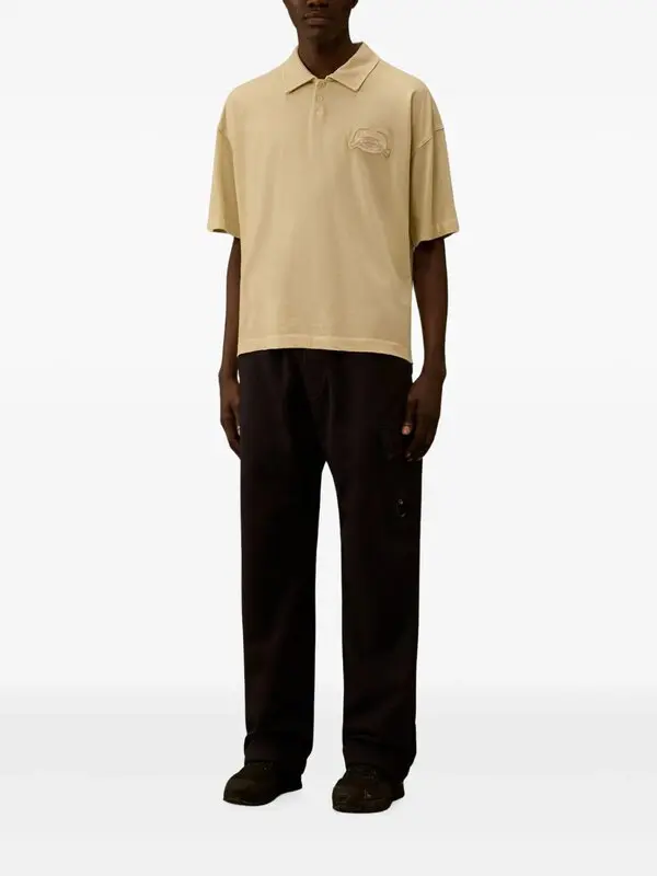 C.P. COMPANY Diagonal Raised Fleece Cargo Pants