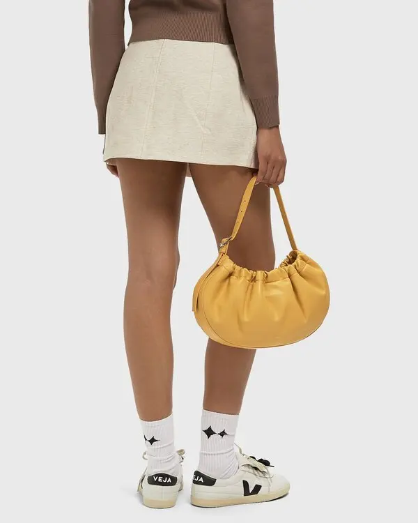WRSTBHVR Pleated Logo-plaque Mini Skirt