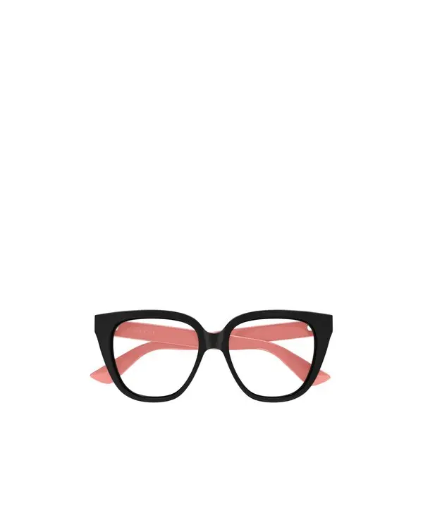 Gucci Geometric-frame Clear-lens Glasses