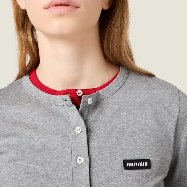 Miu Miu Jersey T-shirt
