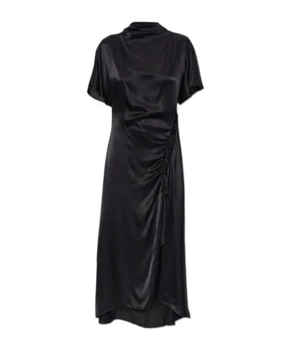 ALLSAINTS Draped-neck Dress