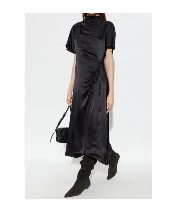 ALLSAINTS Draped-neck Dress
