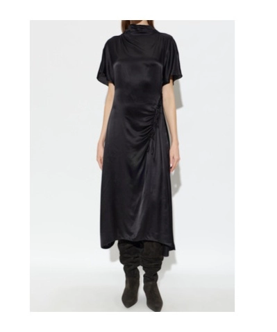 ALLSAINTS Draped-neck Dress