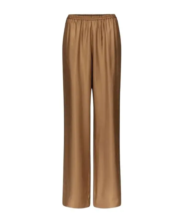 Loulou De Saison Alera Wide-leg Silk Pants