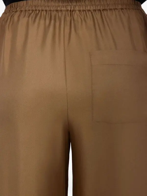 Loulou De Saison Alera Wide-leg Silk Pants