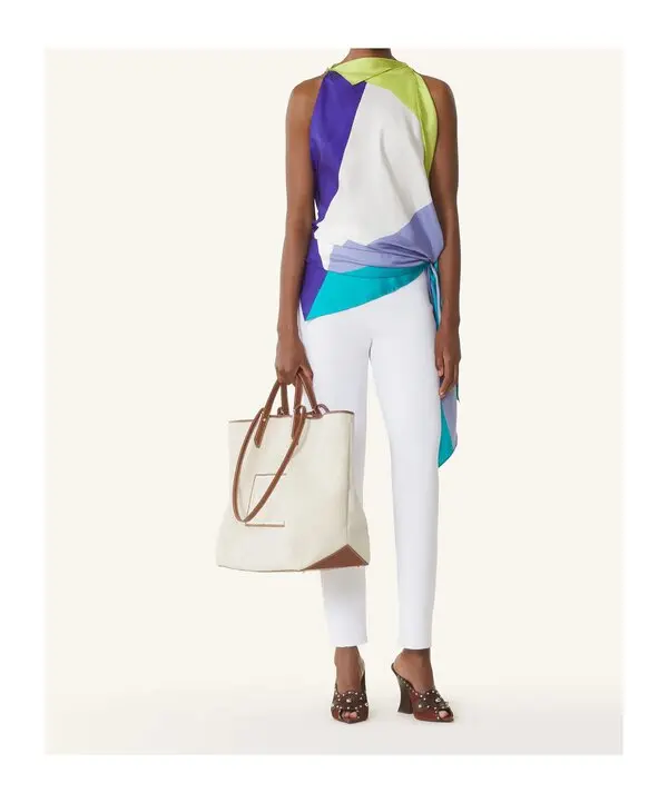 LANVIN Geometric-pattern Top