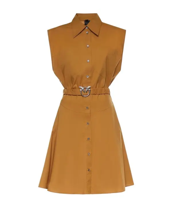 Pinko Belted Shirt Dress