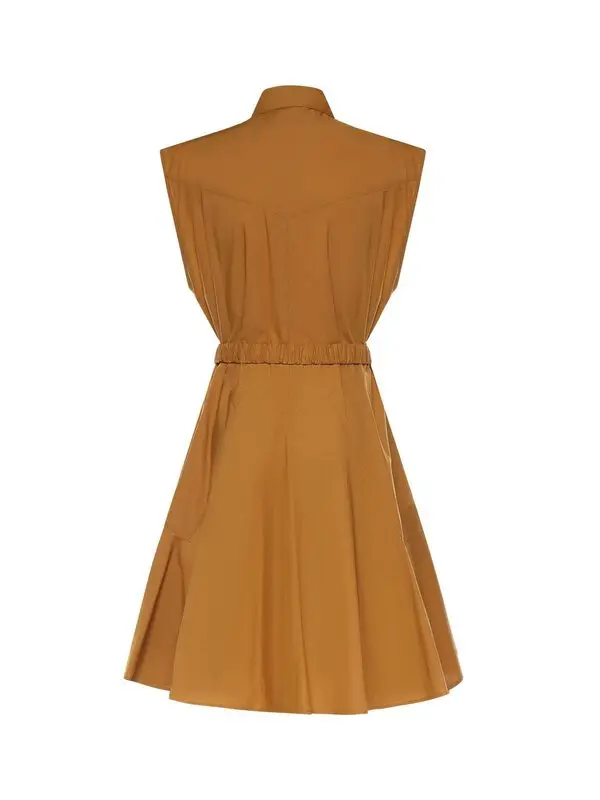 Pinko Belted Shirt Dress