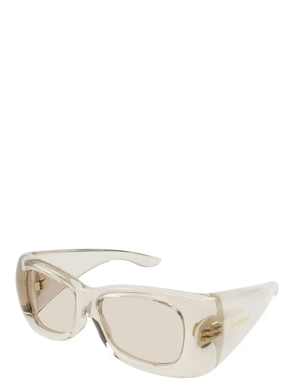 Saint Laurent Howl Oversized Frame Sunglasses