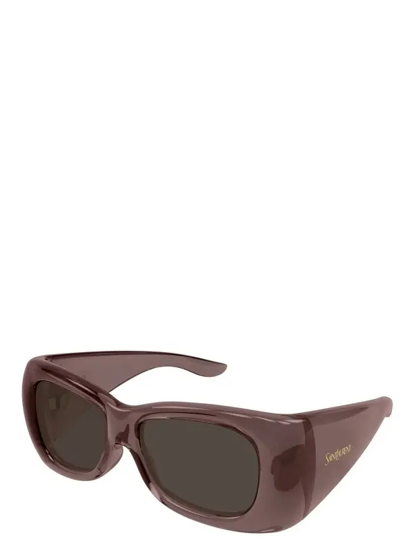 Saint Laurent Howl Oversized Frame Sunglasses