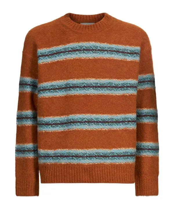 Dries Van Noten Striped Crewneck Jumper