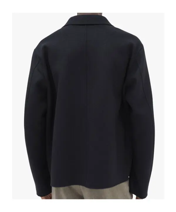 Auralee Single-breasted Long-sleeve Casual Jacket