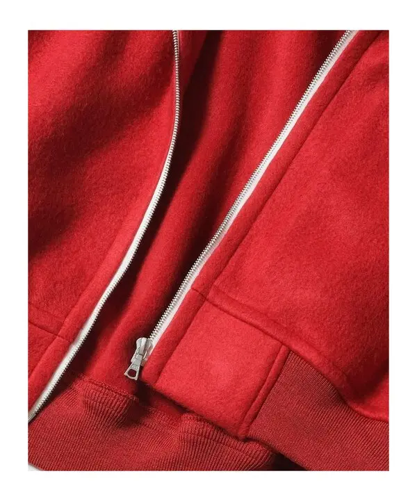 Auralee Stand-collar Zip-up Casual Jacket