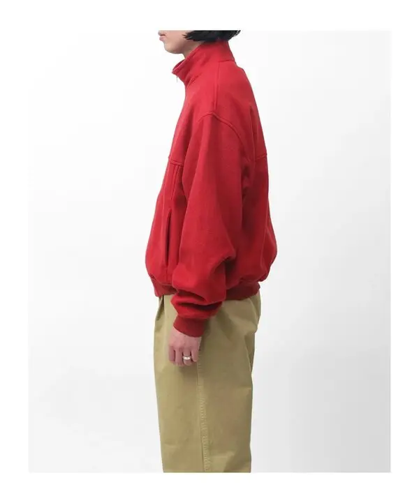 Auralee Stand-collar Zip-up Casual Jacket