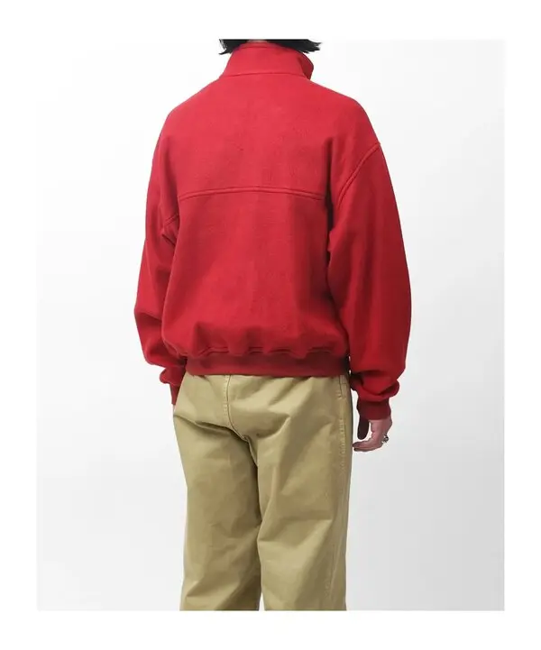 Auralee Stand-collar Zip-up Casual Jacket