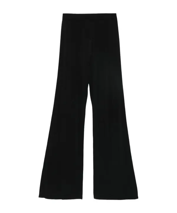 Soeur High-waisted Knit Flare Pants